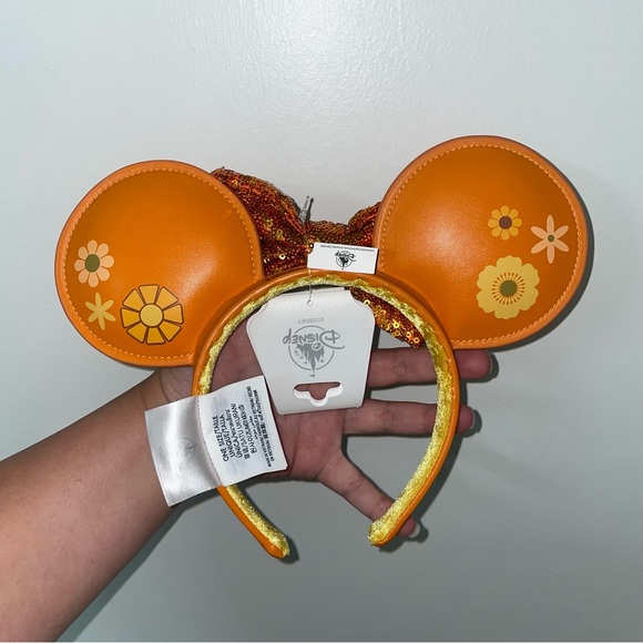 Disney | Accessories | Orange Bird Epcot Flower Garden Festival Minnie ...